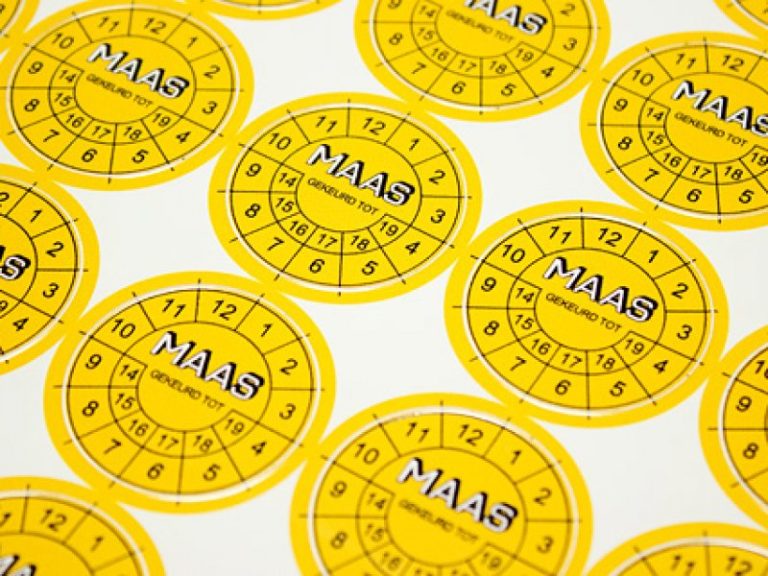 Keuringsstickers - EPC Nieuwegein