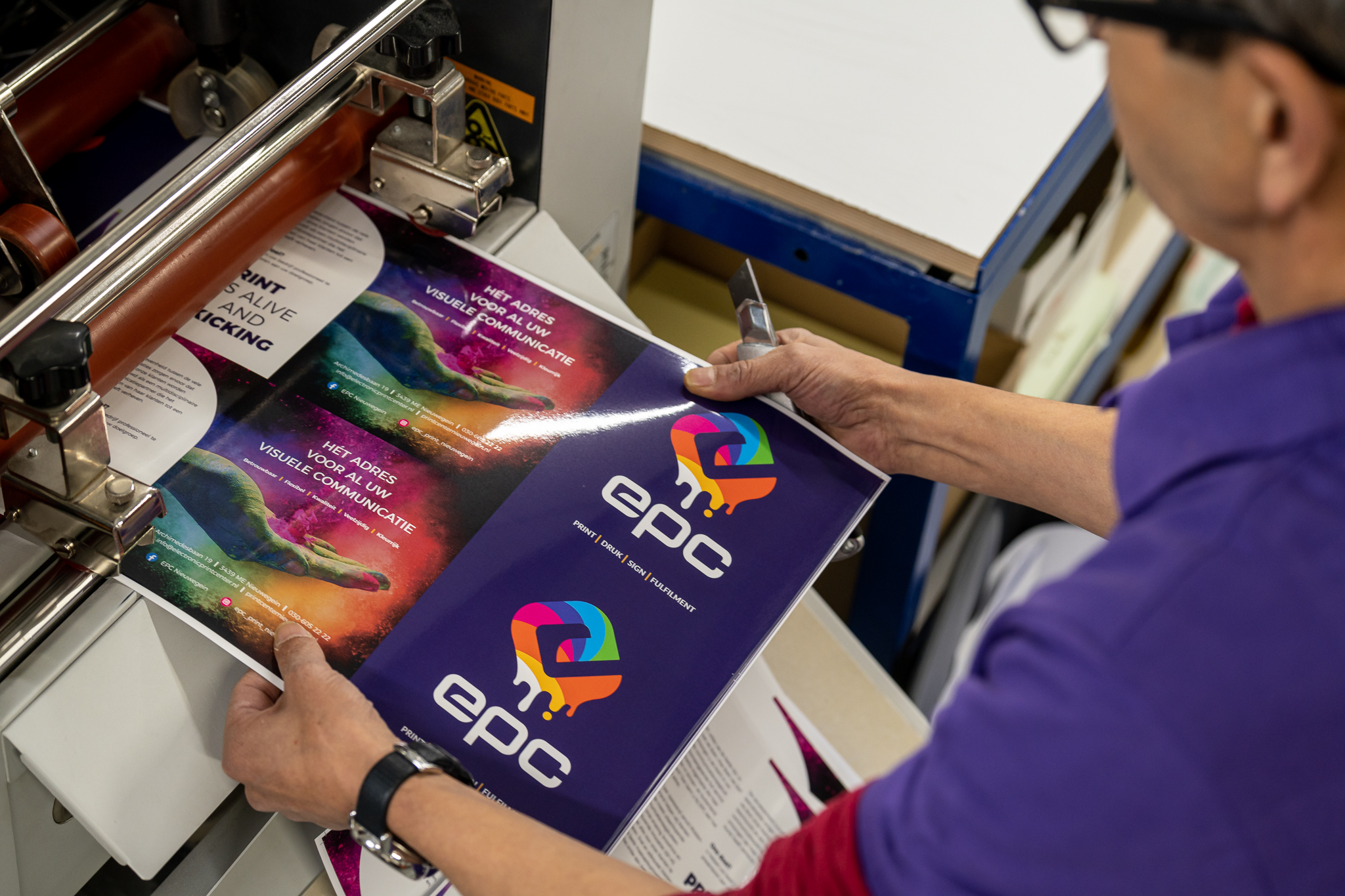 Brochures drukken - EPC Nieuwegein